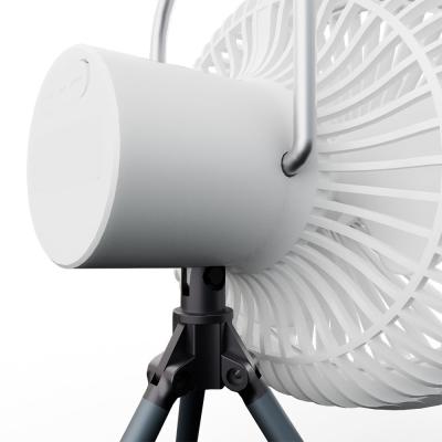 China ODM OEM Portable Camping Fan Tripod 5 Pieces Rotary Vane High Safety for sale