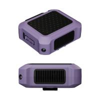 China Clip Mini Portable Waist Fan 6000Mah USB Rechargeable Bladeless for sale