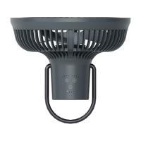 China Camping USB Rechargeable Fan 10000mAh Tent Fan With LED Light for sale