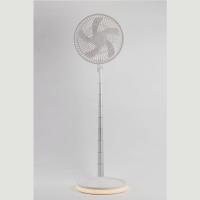 China 10000mAh Portable Retractable Folding Fan Night Light USB Rechargeable Fan for sale