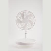 China Portable USB Rechargeable Telescopic Foldable Fan Pedestal Stand Electric Retractable Fan for sale