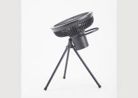 China Outdoor Adjustable Tripod Portable Fan USB Rechargeable With Remote Control / LED Light for sale