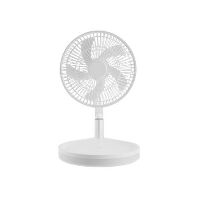 China 10000mAh Battery Handheld Retractable Folding Fan With Model Number for sale
