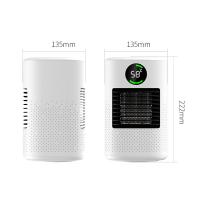 China ABS PC Anti Flaming Ceramic Electric Heater With 50 Degree Swivel Head for sale