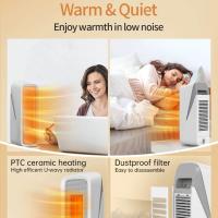 China Waterproof Portable Electric PTC Heater Fast Heating In 3s With Child Lock for sale