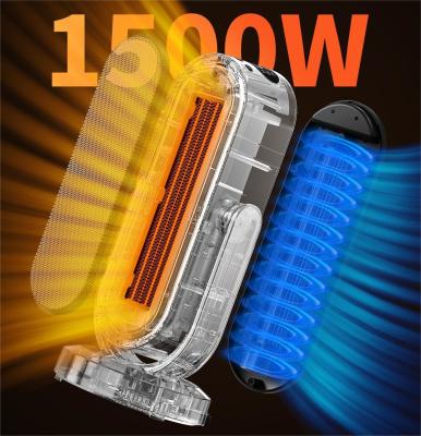 China 3 Speed Levels Desktop Heater Fan Adjust Up And Down Avaliable for sale