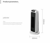 China Portable Electric PTC Fan Heater With Over Heating / Falling Protection for sale