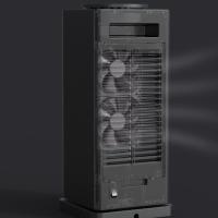 China Desktop/Floorstanding Ceramic Oscillating Fan Heater 3 Second Fast Heating for sale