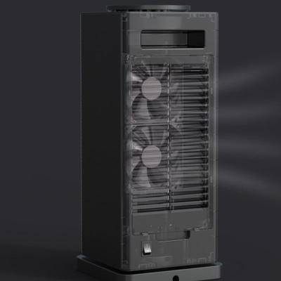 China Desktop/Floorstanding Ceramic Oscillating Fan Heater 3 Second Fast Heating for sale
