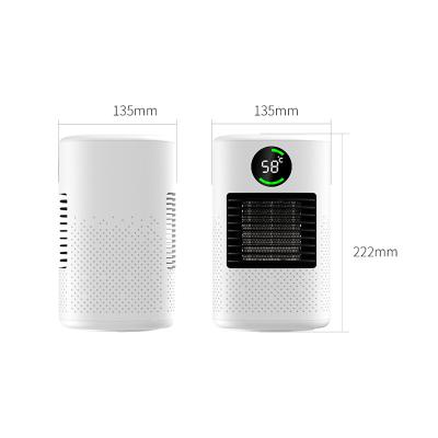 China Waterproof Function Desktop Heater Fan with 3 Speed Levels and Waterproof IP44 Function for sale