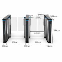 China Office Building Speed Gate Turnstile for sale