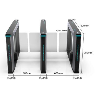 China Anti Collision Swing Barrier Turnstile for sale