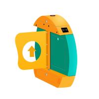 China Safe Kindergarten Swing Barrier Turnstile Colorful Retractable Compact Size for sale