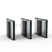 China Anti Static Flap Turnstile Gate  , ESD Turnstile Access Control System For Museum for sale