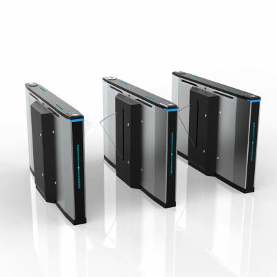 China Anti Static Flap Turnstile Gate  , ESD Turnstile Access Control System For Museum for sale