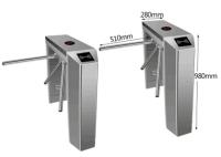 China Outdoor Automatic System Turnstile , 3 Arm Turnstile For Entertainment Center for sale