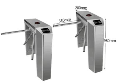 China Outdoor Automatic System Turnstile , 3 Arm Turnstile For Entertainment Center for sale