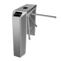 China Construction Site Tripod Turnstile Card Reader 3 Arm Bi Directional Access for sale