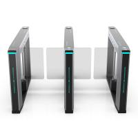 China ISO Waist Height Turnstile Fastlane Turnstile Security Doors With Voice Prompt Alarm for sale