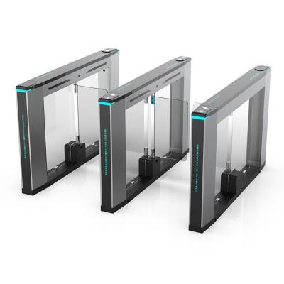 China SUS304 Stainless Steel Speedlane Swing Turnstile Gate For Pedestrian Access Control for sale