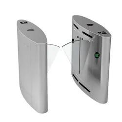 China Retractable Flap Barrier Gate Access Control For Subway Station 1 Year Warranty for sale