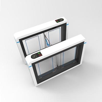 China SPECC Optical Swing Barrier Turnstile Anti Collision 1400*180*1000mm for sale