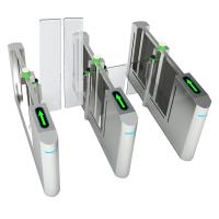 China 2.0mm Thickness Train Station Turnstile Access Control With Servo Motor for sale