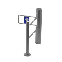 China Mechanical / Automatic Supermarket Swing Gate Turnstile 12 Months Warranty for sale