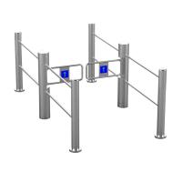 China Mechanical / Automatic Supermarket Swing Gate Turnstile 12 Months Warranty for sale