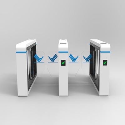 China Anti Collision Sliding Barrier Gate , ESD Turnstile Gate System For Building for sale