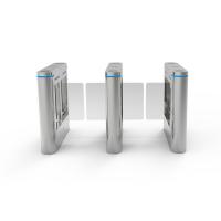 China Optical Metal Swing Barrier Turnstile AC220V / 110V 1 Year Warranty for sale