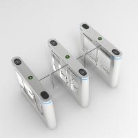 China Optical Metal Swing Barrier Turnstile AC220V / 110V 1 Year Warranty for sale