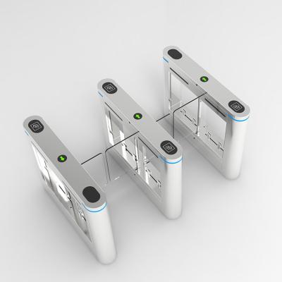 China Optical Metal Swing Barrier Turnstile AC220V / 110V 1 Year Warranty for sale