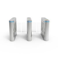 China SUS304 Access Control Gates Entrance Turnstile 1200*185*980mm With Indication LED for sale