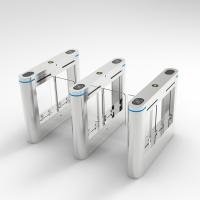 China AG-PX36121802 Small Swing Barrier Optical Turnstile Waist Height Turnstile for sale
