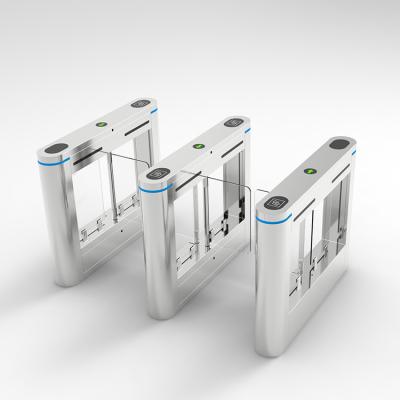 China AG-PX36121802 Small Swing Barrier Optical Turnstile Waist Height Turnstile for sale