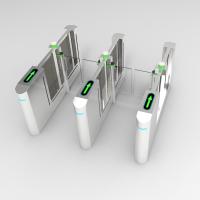 China Bi Directional Train Station Turnstile SUS304 Stainless Steel Sliding Turnstile Office for sale