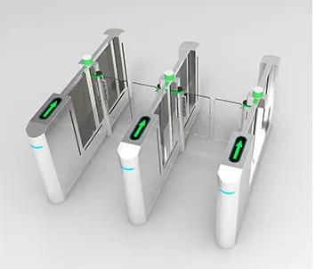 China Metal Train Station Turnstile Security Slim Speed Gate For Passenger for sale