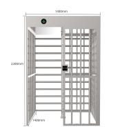 China FHT Full Height Turnstile , Pedestrian Turnstile Access Control For Airports for sale
