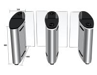 China 0.2S Fingerprint Turnstile Access Control Facial Recognition Turnstile for sale