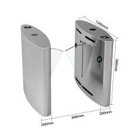 China Custom Security Flap Barrier Turnstile for sale