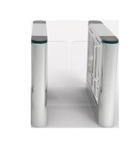China Automatic Swing Barrier Turnstile , Office / Factory Turnstile With Card Reader for sale