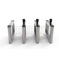 China Access Control Swing Turnstile Barrier  Compatible With Push Release Button for sale