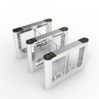 China 900mm Passage WidthPedestrian Turnstile 304 Stainless Steel Security Turnstile for sale