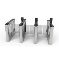 China 30P/M Swing Barrier Turnstile Gym 1400*185*1020mm Half Height Building Turnstiles for sale