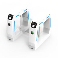 China Auto Optical Turnstile Gate Biometric Turnstile With Acrylic Glass for sale