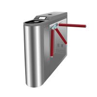 China 240V Tripod 304 Stainless Steel Turnstile Access Control With Portable Base for sale