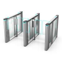 China ESD Slim Speedlane Turnstile , 1.5mm Thickess Stainless Steel Speed Turnstile for sale