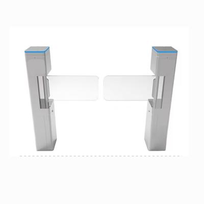 China AG-PX78241802 Compact Lightweight Swing Barrier Gate With Self Locking Mechanism for sale