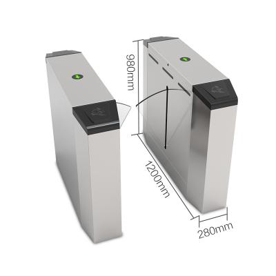 China HPT AG-PX21122802 Automated Flap Barrier Turnstiles SUS304 Stainless Steel for sale